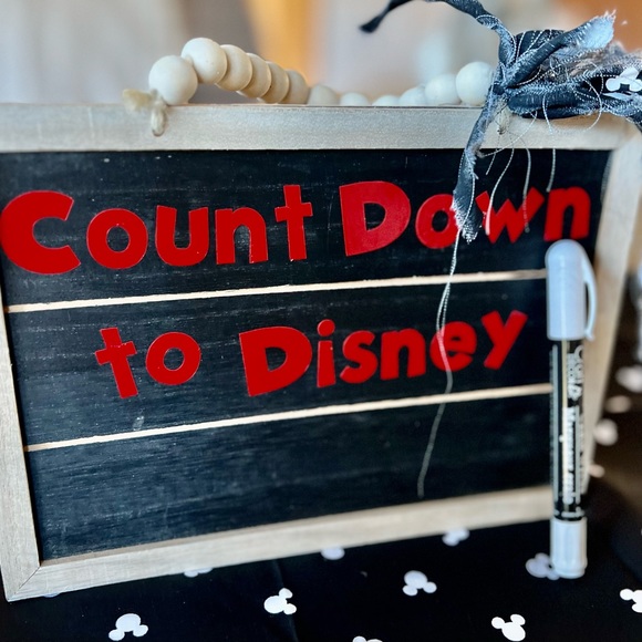 Party Supplies | Custom Disney Count Down Board | Poshmark